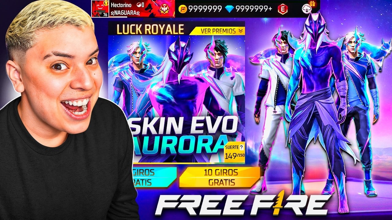 La AURORA TOWER llega a FREE FIRE con TRANSFORMACIÓN LEGENDARIA 🔥 2025 ...