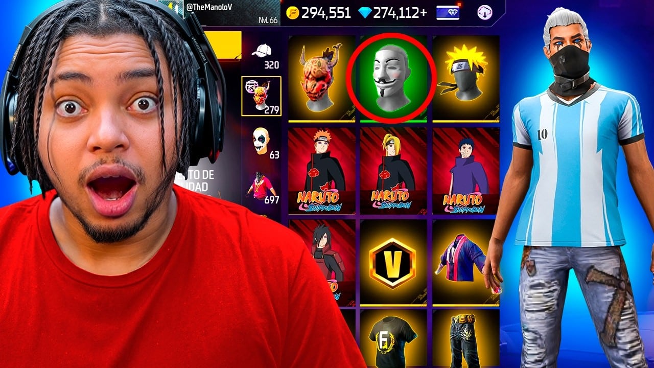 Dejavu FF REGALA CUENTA LEGENDARIA de 5000$ en Free Fire - ¡TIENE TODO ...