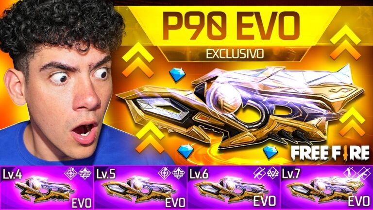 CONFIRMADO: La nueva P90 Evolutiva que está ROMPIENDO Free Fire (y por ...